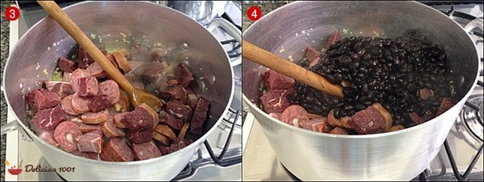 Feijoada, passo a passo - Delicias1001
